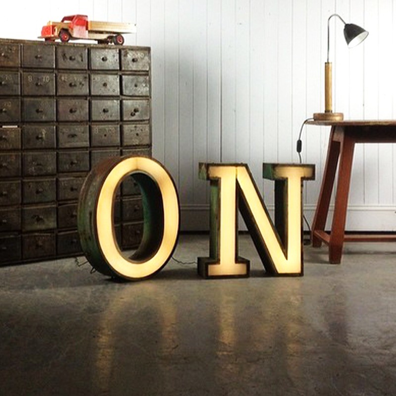 Outdoor Lighting Custom Waterproof Led Illuminated 3D Letters with Park ...